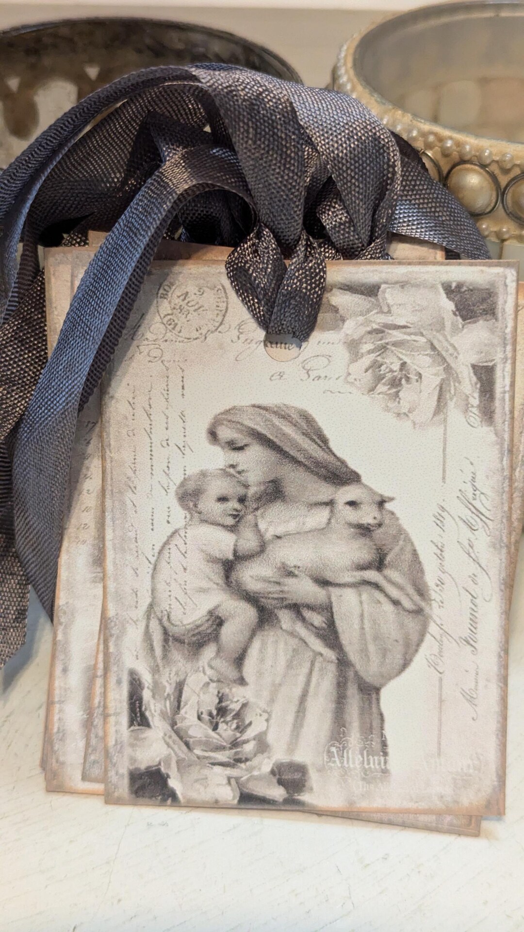 Gift Tags Christmas Religious Gift Tags Set of Seven - Etsy