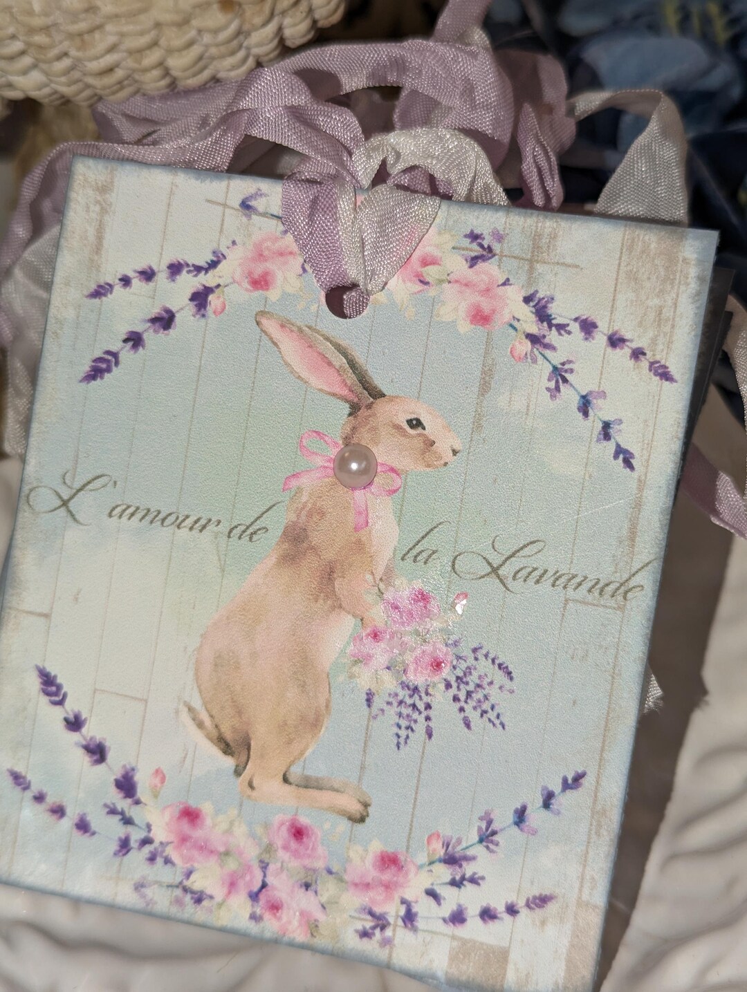 Gift Tags Bunny Gift Tags Rabbit Journaling Spring Tags Easter Tags Set ...