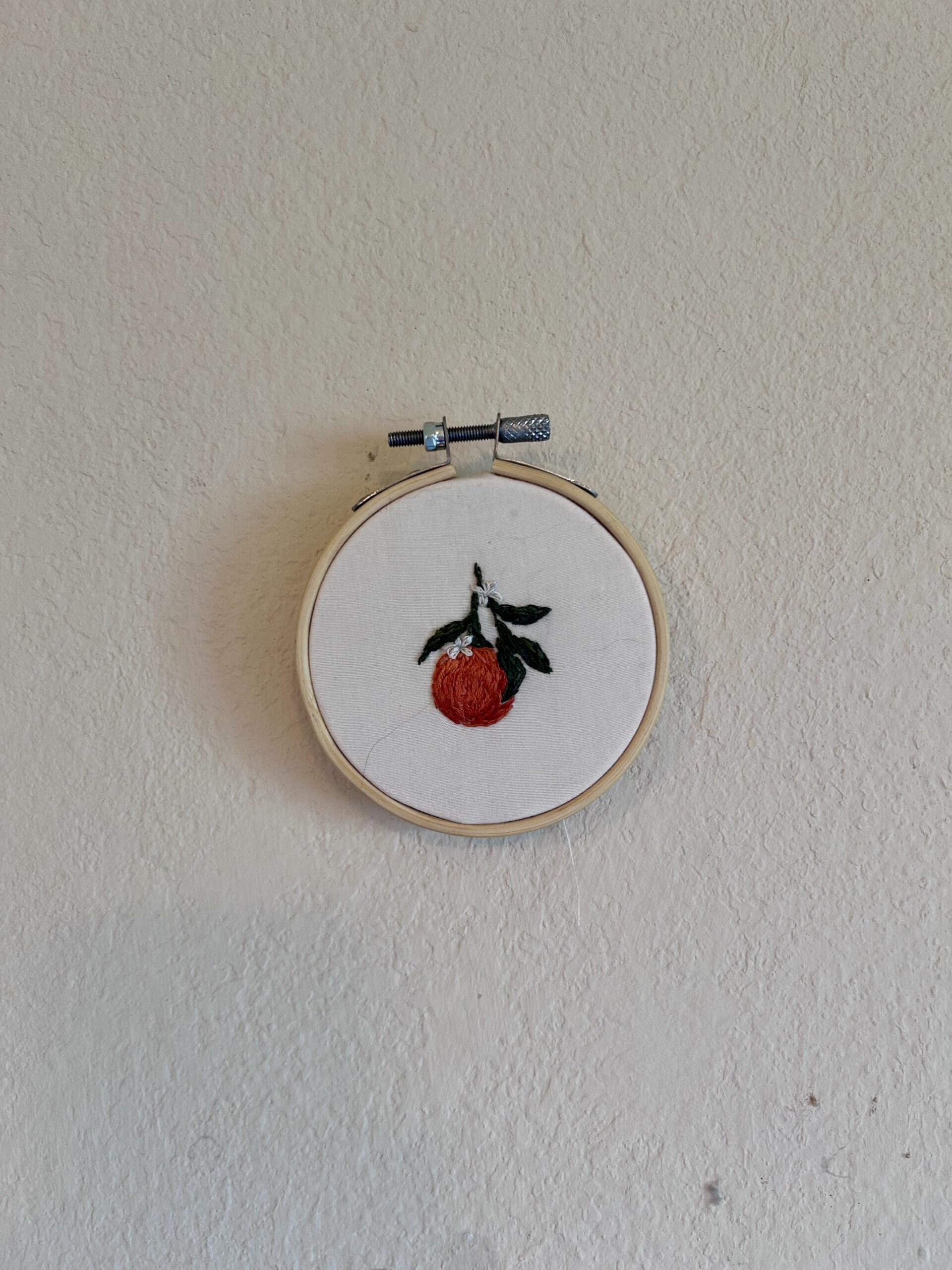 Orange Blossom Embroidery - Etsy