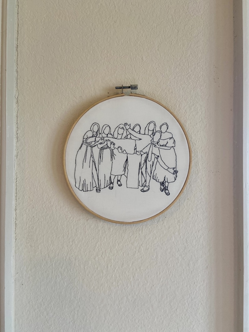 Custom Outline Embroidery - Etsy
