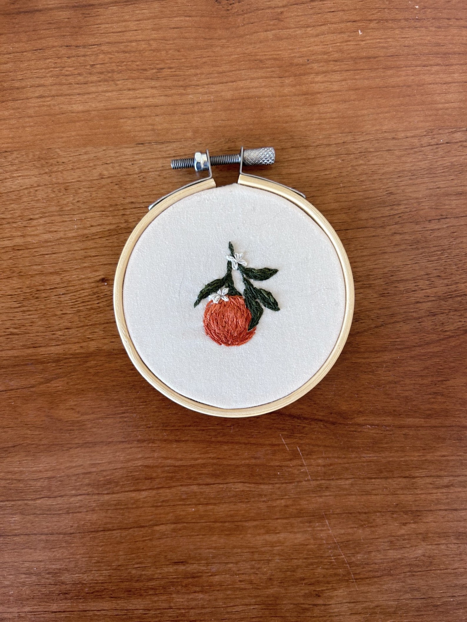 Orange Blossom Embroidery - Etsy