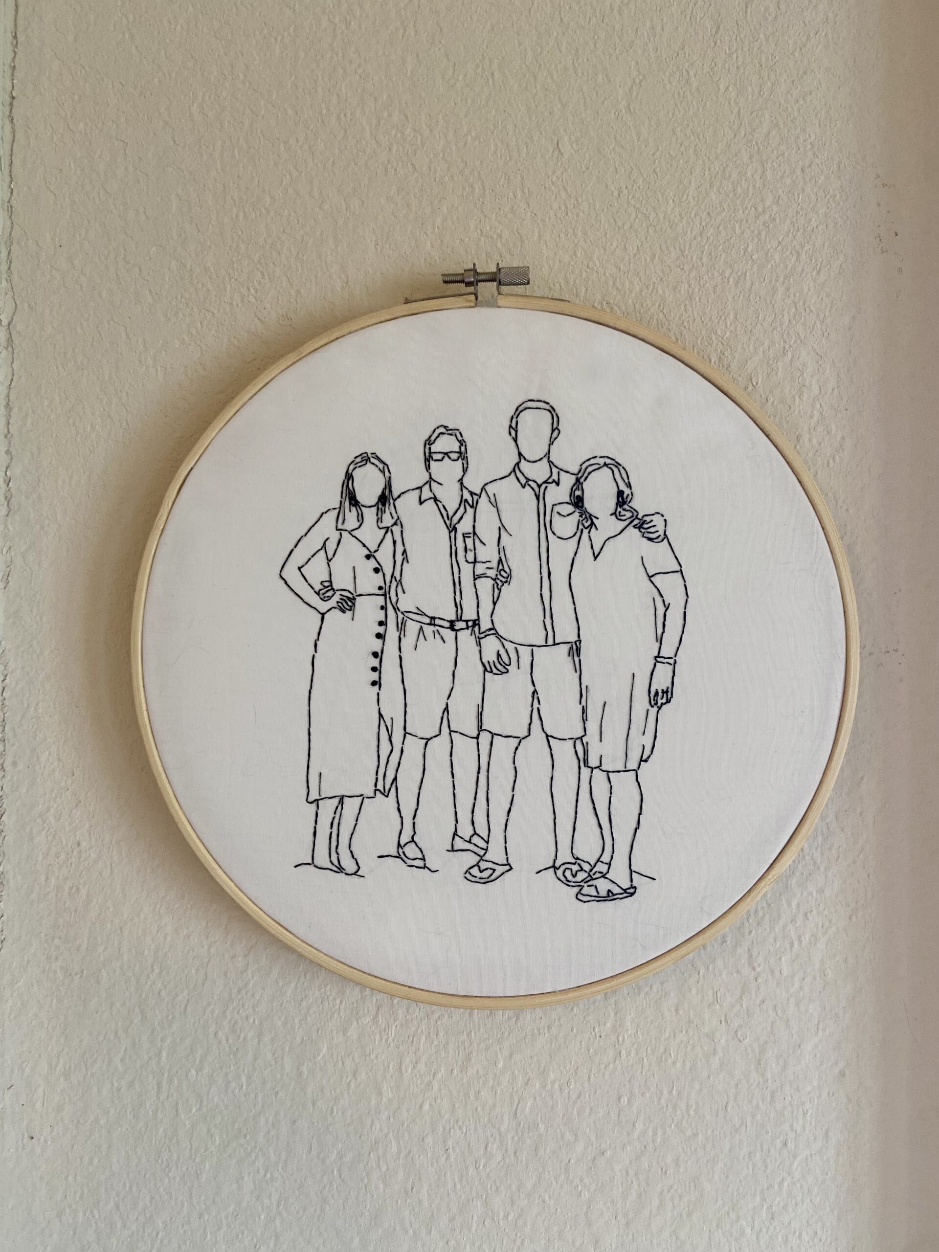 Custom Outline Embroidery - Etsy