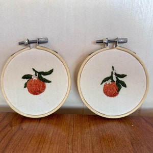 Orange Blossom Embroidery - Etsy