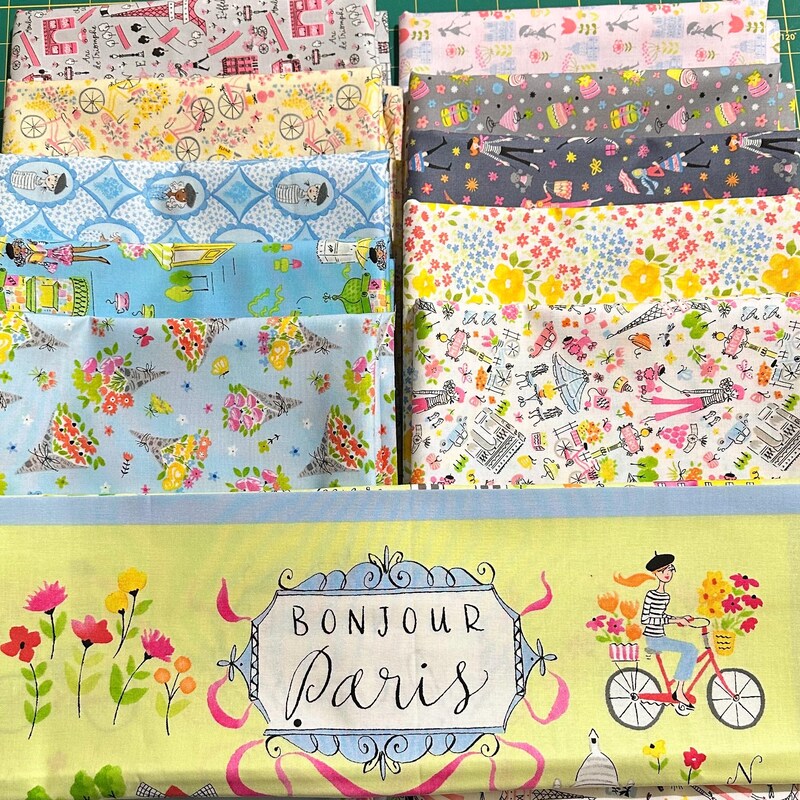 Paris Quilt Panel - Etsy