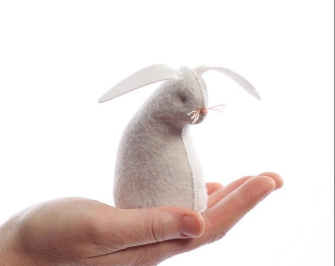 Wool Felt BUNNY Sewing Kit From Cynthia Treen - Etsy