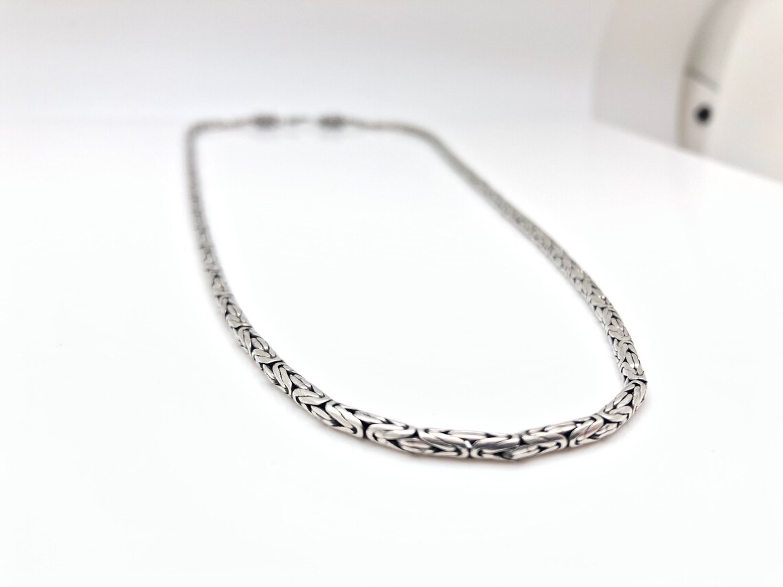 Byzantine Chain Bali Byzantine Chain 2.5mm Medium Weight | Etsy