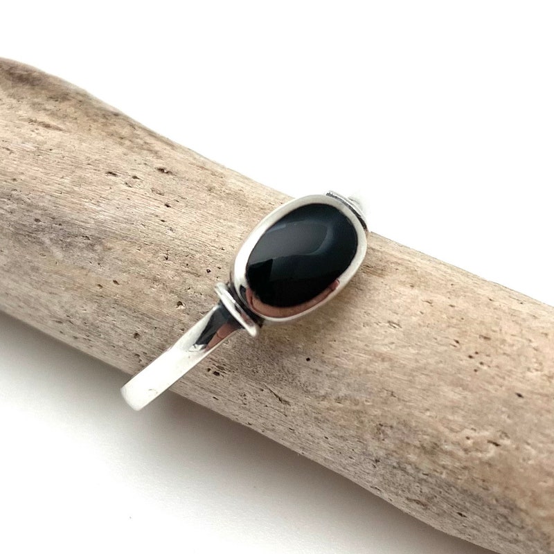 Onyx Signet Ring - Etsy