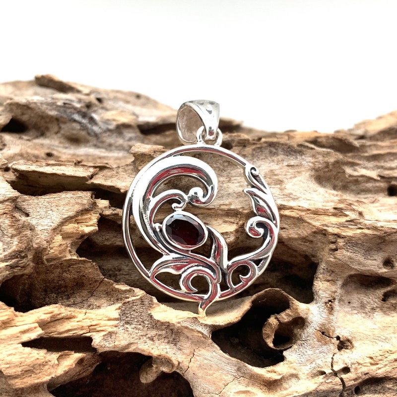 Wave Pendant - Etsy