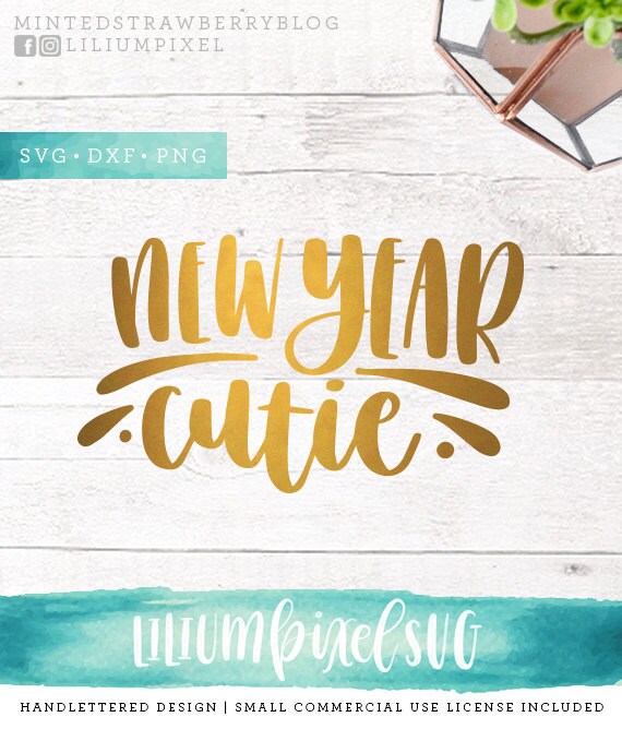 Papercraft Happy New Year SVG Cutting Files Ready for 2018 SVG Files ...