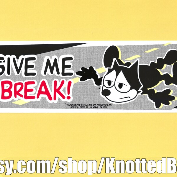 Vintage Bumper Stickers - Etsy