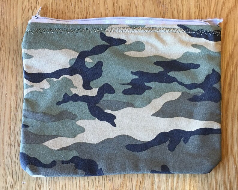 Camo Accessory Bag Handmade in the USA Makeup Bag - Etsy