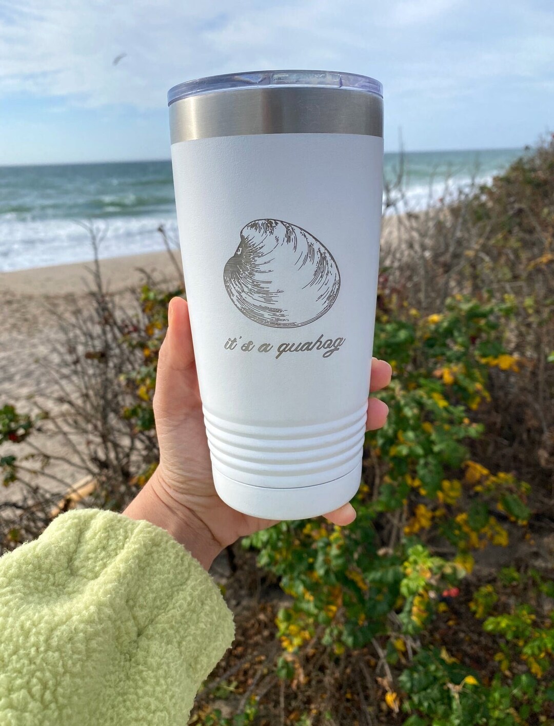 Insulated Tumbler - White 20oz - Choose Your Design, Laser Cut Rhode ...