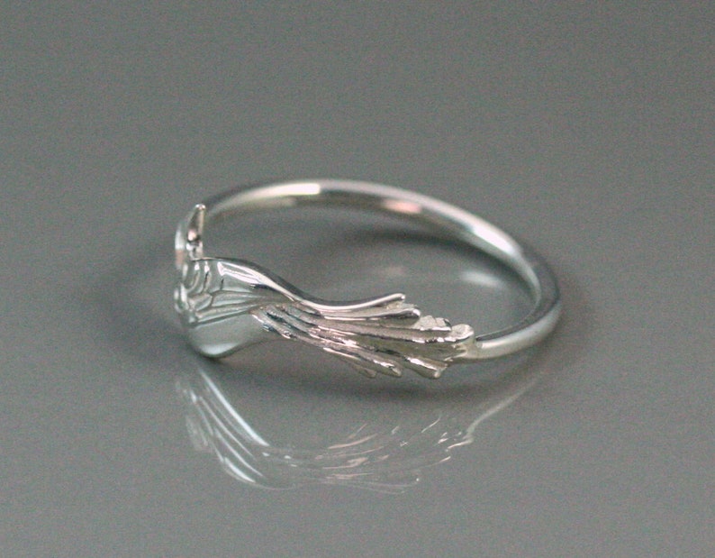 Bird Silver Ring Phoenix Bird Ring Silver Delicate Ring - Etsy Canada