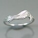 Bird Silver Ring, Phoenix Bird Ring, Silver Delicate Ring, Bird Jewelry ...