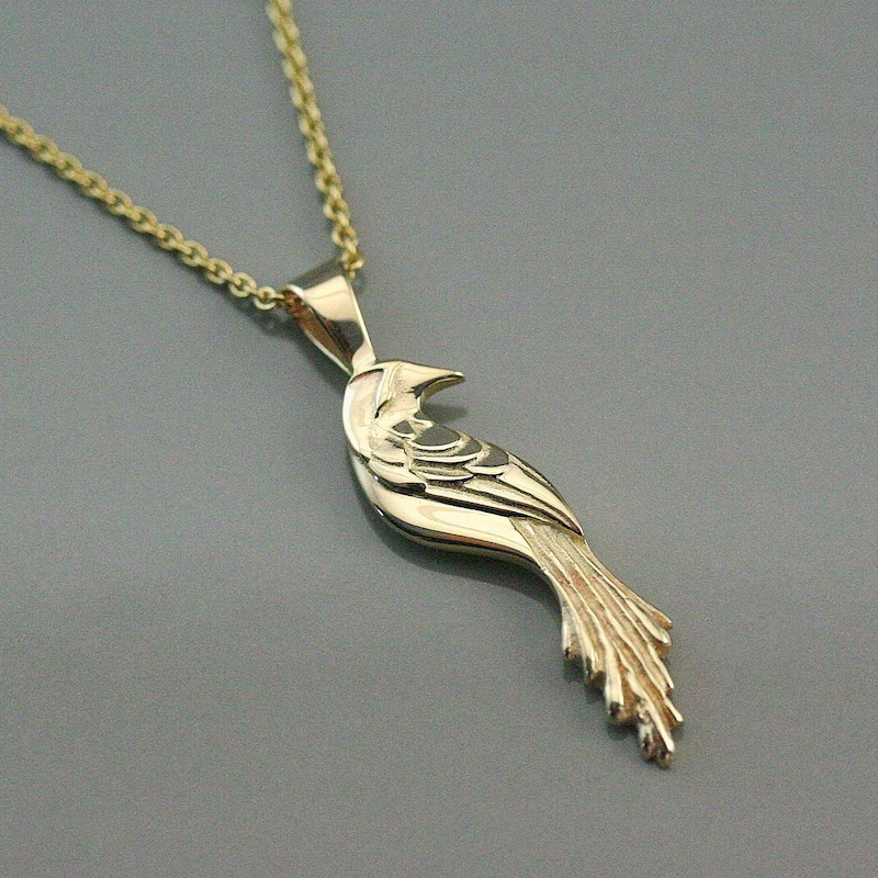 Gold Phoenix - Etsy