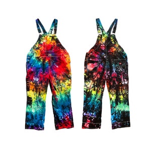 Tie Dye Women's Overalls - Dickie's Overalls - Slim Fitting With ...