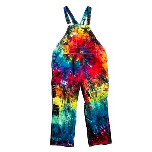 Tie Dye Women's Overalls - Dickie's Overalls - Slim Fitting With ...