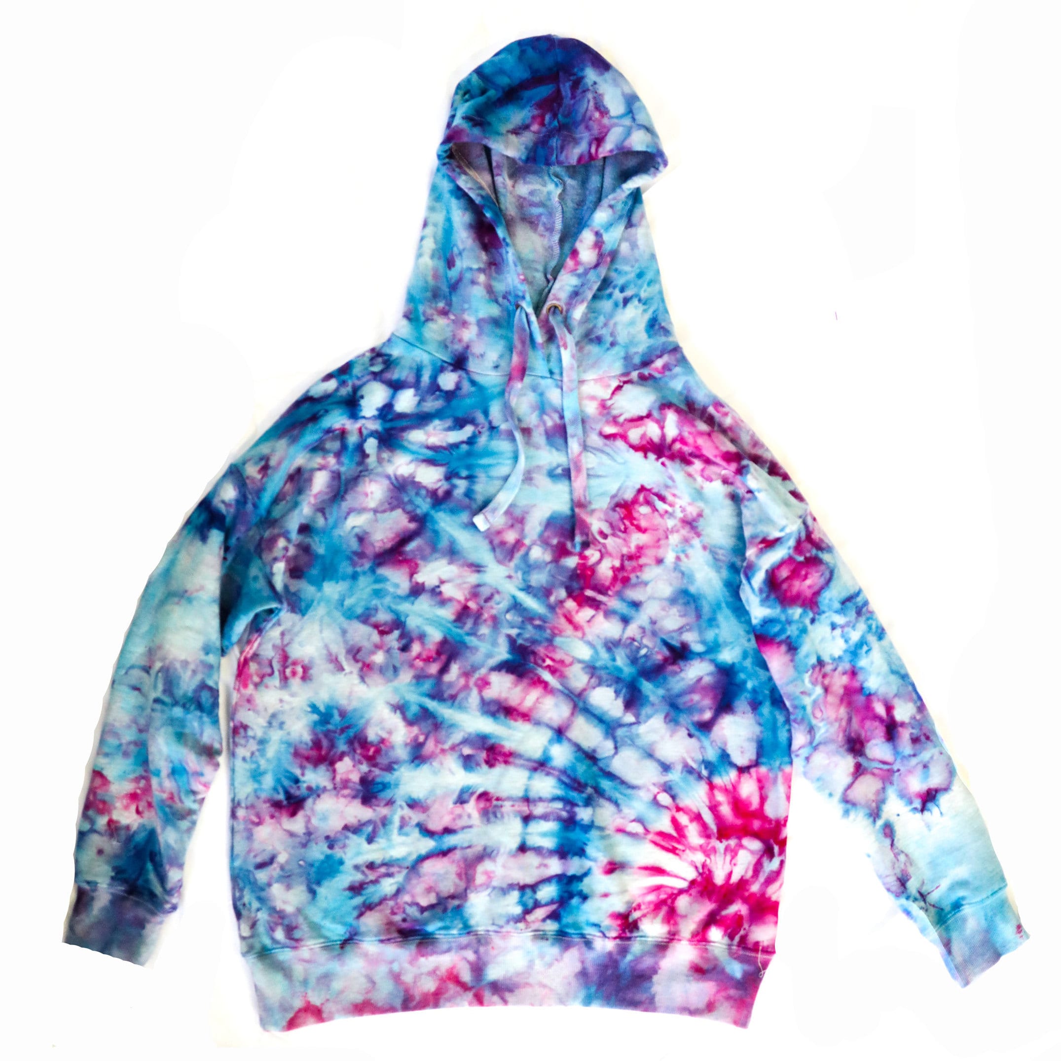 Sudadera Con Capucha Tie Dye Medio Para Mujer Solo 1 Etsy