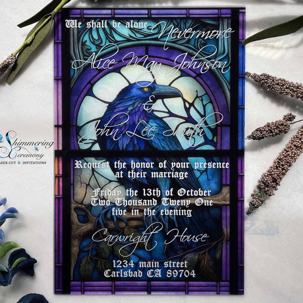 Witchy Wedding Invitation - Etsy