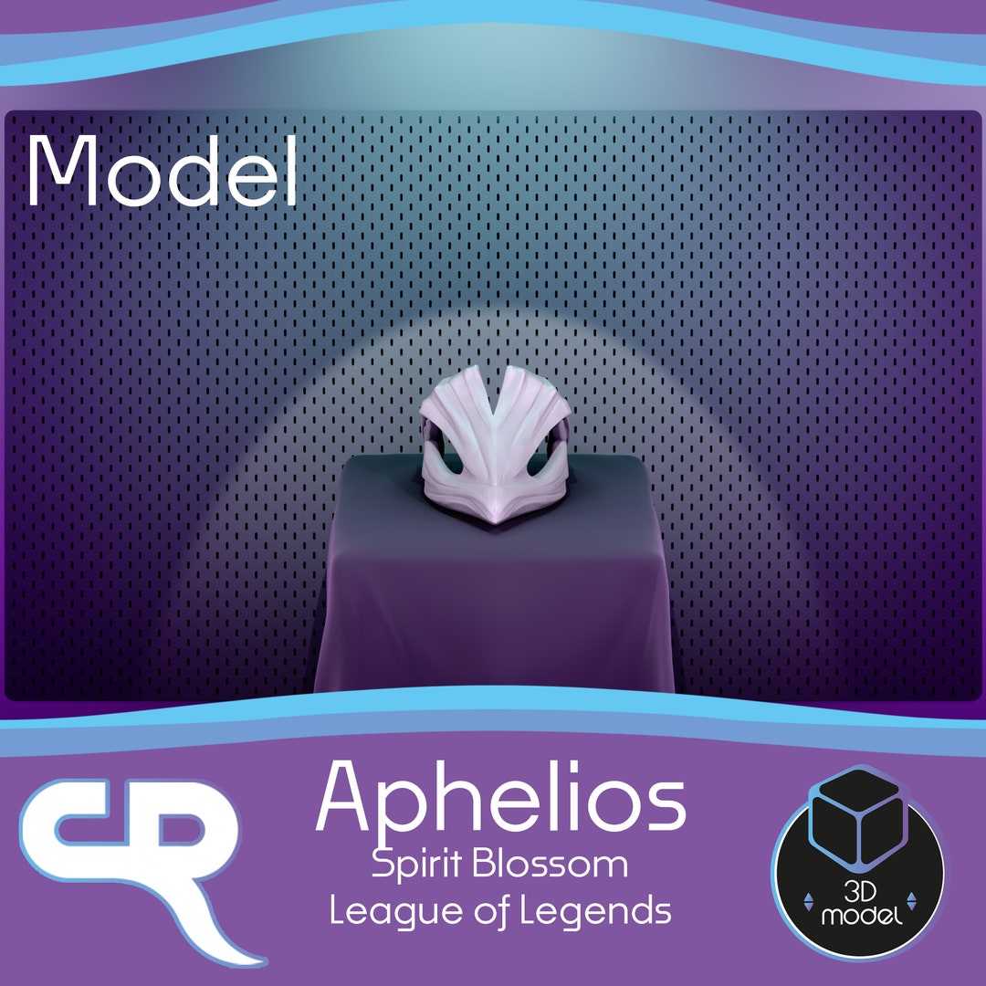 Aphelios Spirit Blossom Shoulder Piece MODEL - Etsy