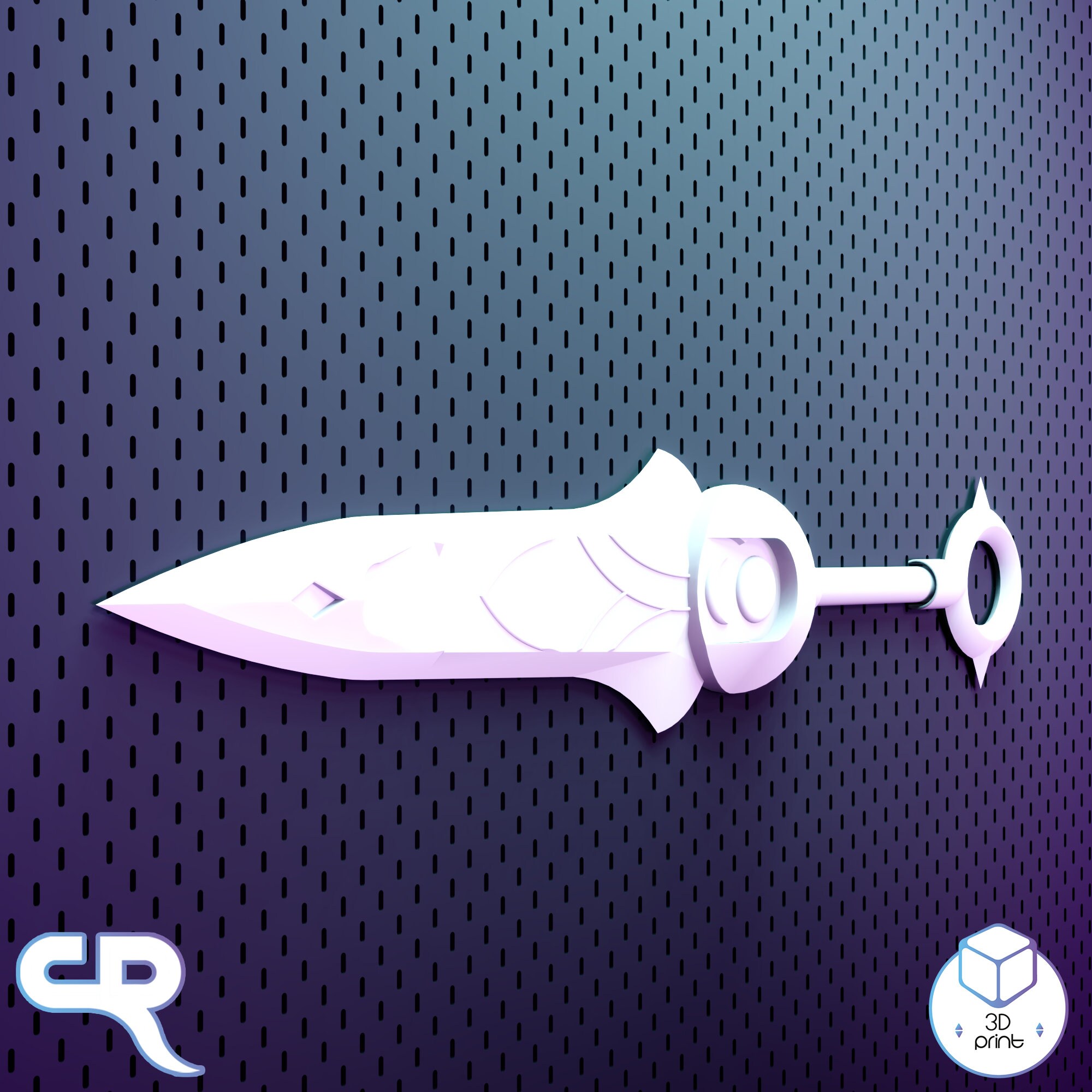 Bloodmoon Pyke Dagger - 3D MODEL - Etsy