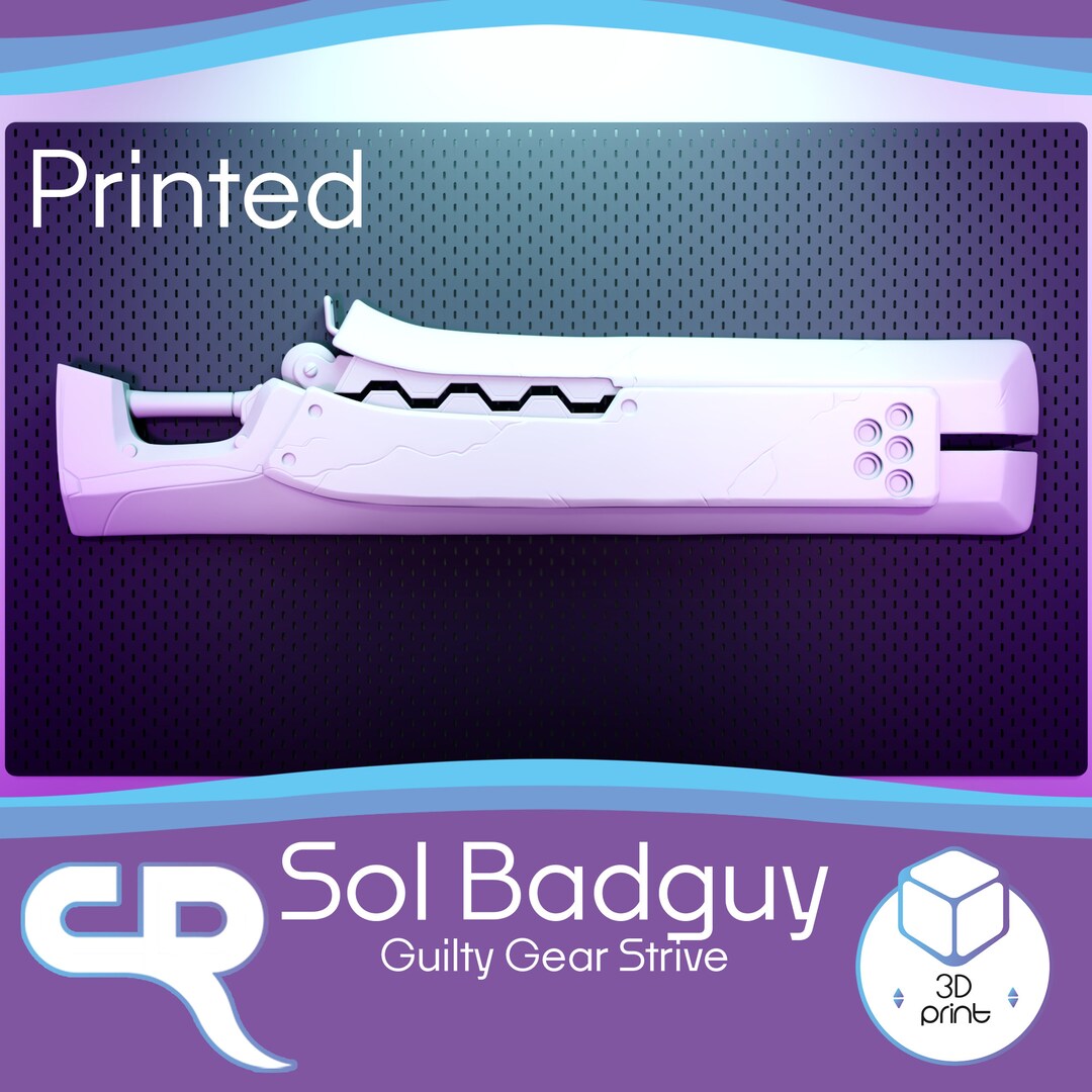 Sol Badguy Guilty Gear Strive PRINTED - Etsy
