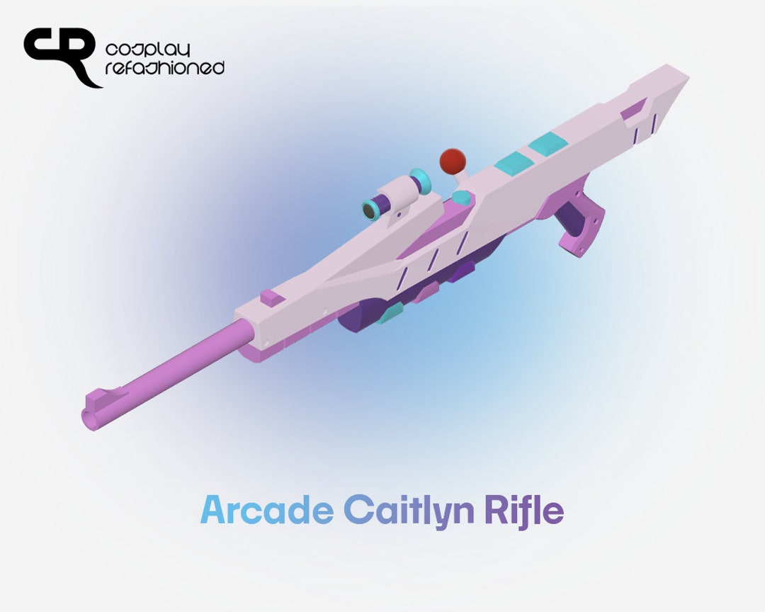 Arcade Caitlyn Rifle 3D Model - Etsy UK
