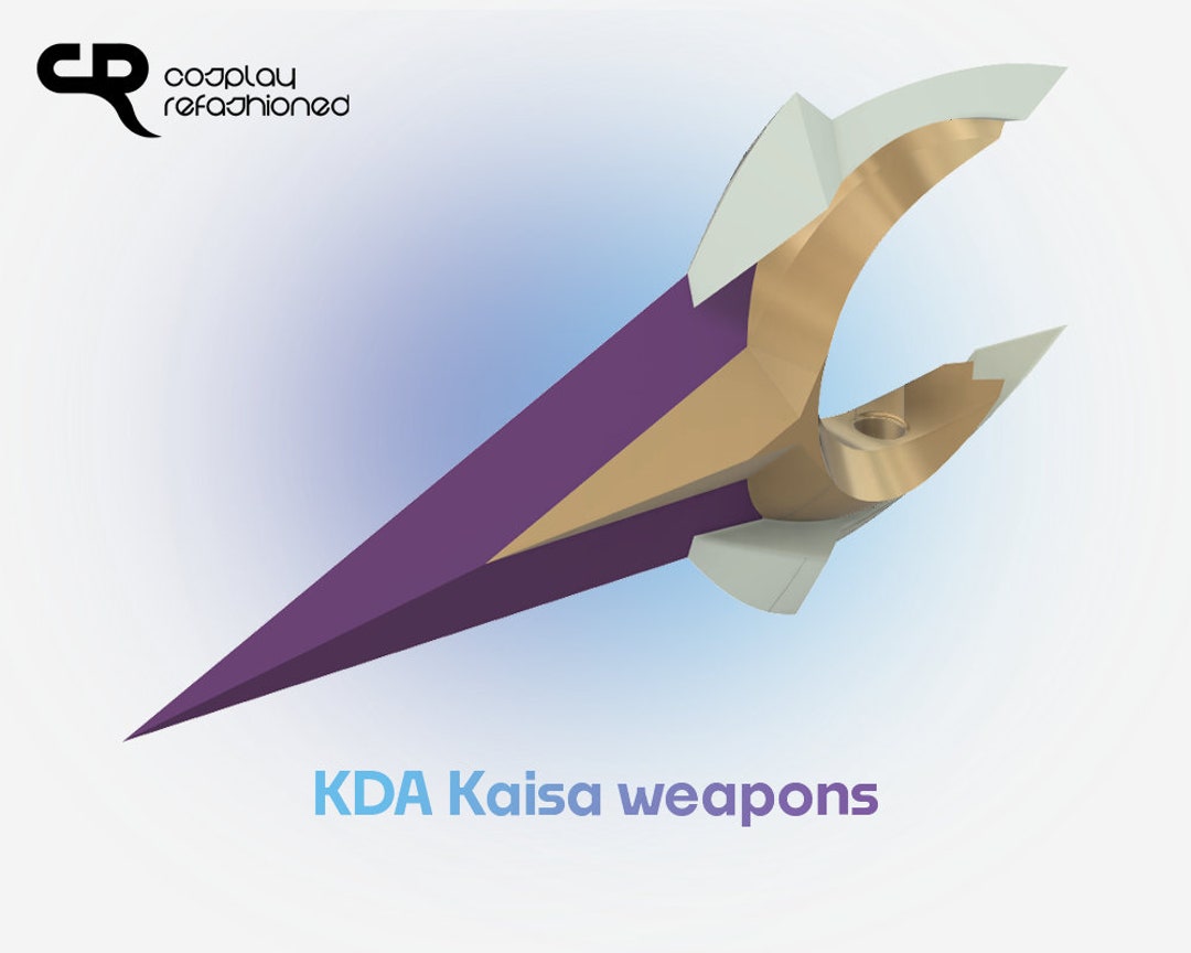 KDA Kai'sa Weapon's 3D Model - Etsy