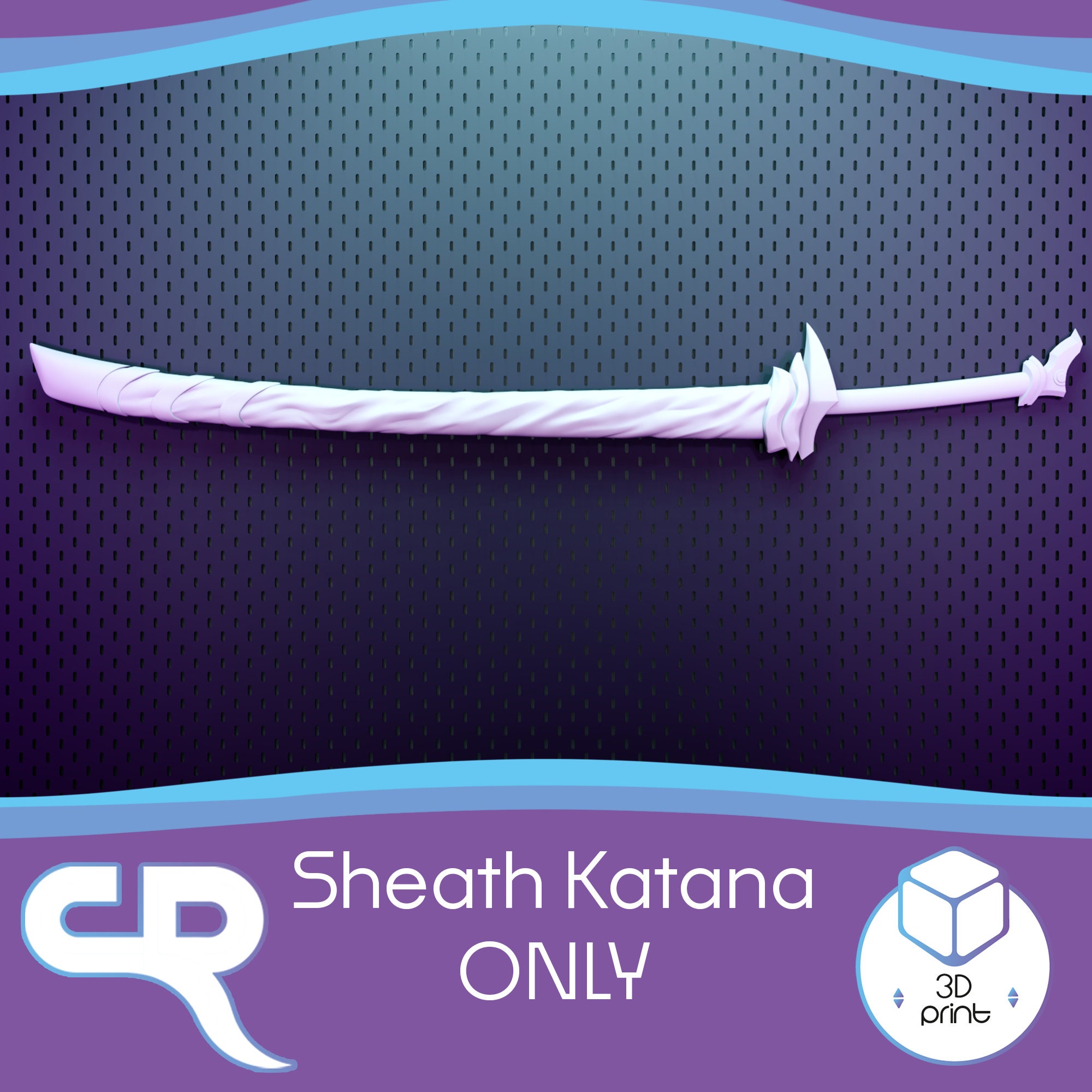 Yone Sheath, Katana, Spirit Sword and Masks 3D PRINT - Etsy