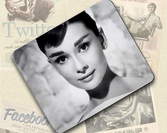Audrey Hepburn Mouse Pad - Etsy