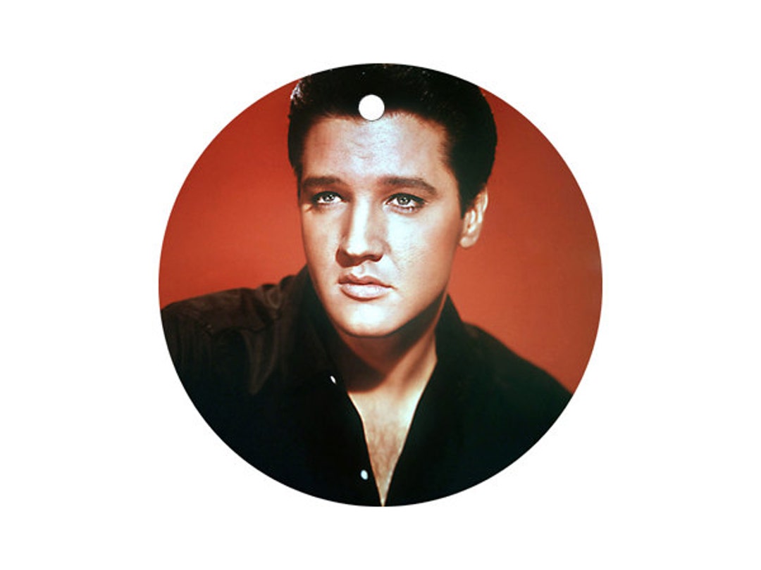 Elvis Round Porcelain Ornament Great Christmas Gift Idea RNDORN097 - Etsy