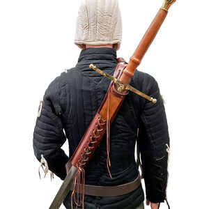 Great Sword Leather Back Sling - Etsy