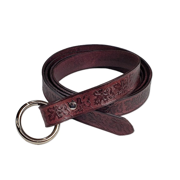 Leather Medieval Ring Belt - Etsy