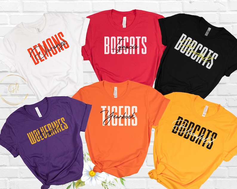 Custom School Shirt, Custom School Spirit Shirt, Custom Teacher Shirts ...