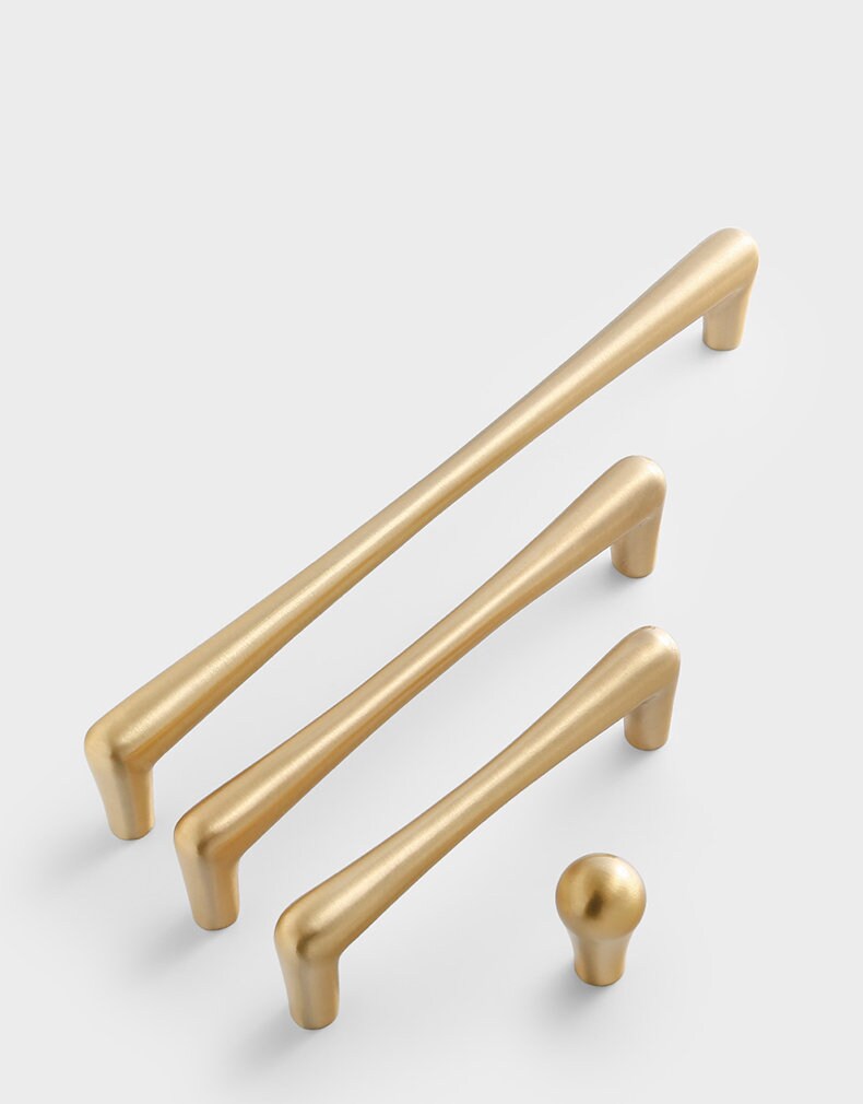 American Brass Cabinet Door Wardrobe Door Pull Handle Simple Door ...