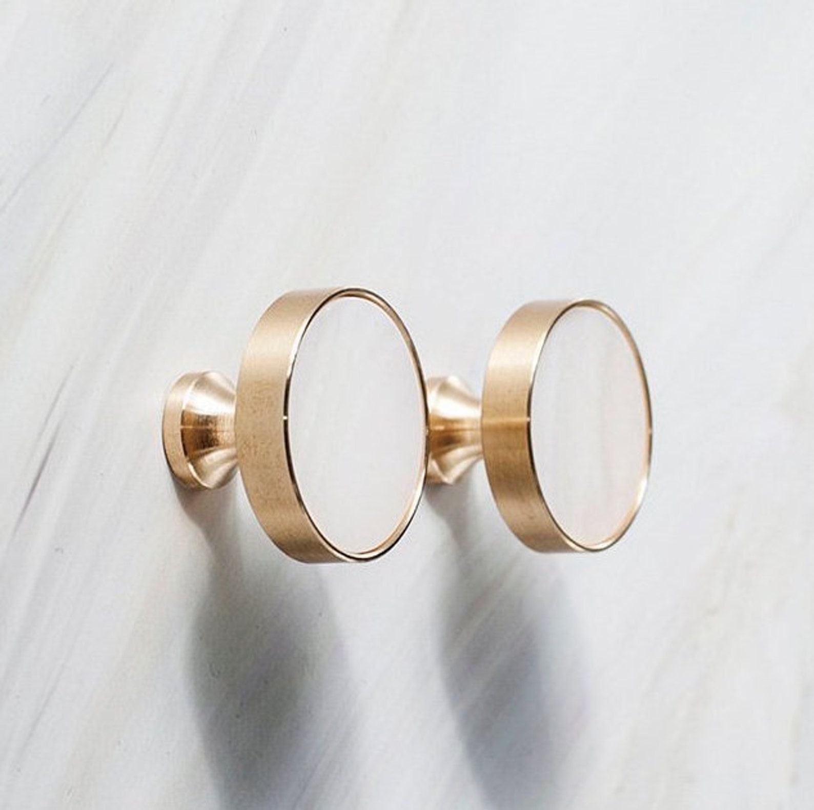 Nordic Wardrobe Brass Door Knob Drawer Knob Modern Furniture - Etsy