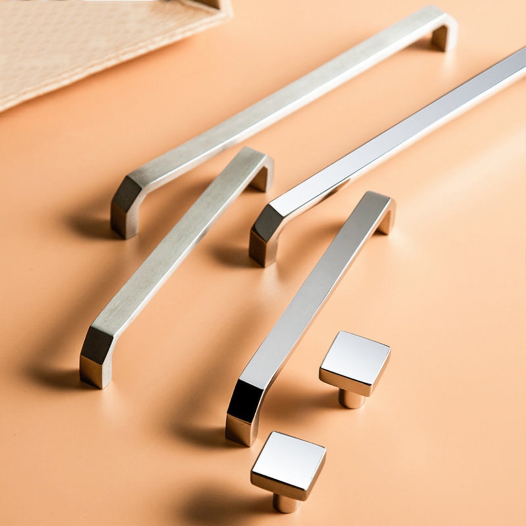 Modern American Stainless Steel Drawer Door Pull Handle - Etsy
