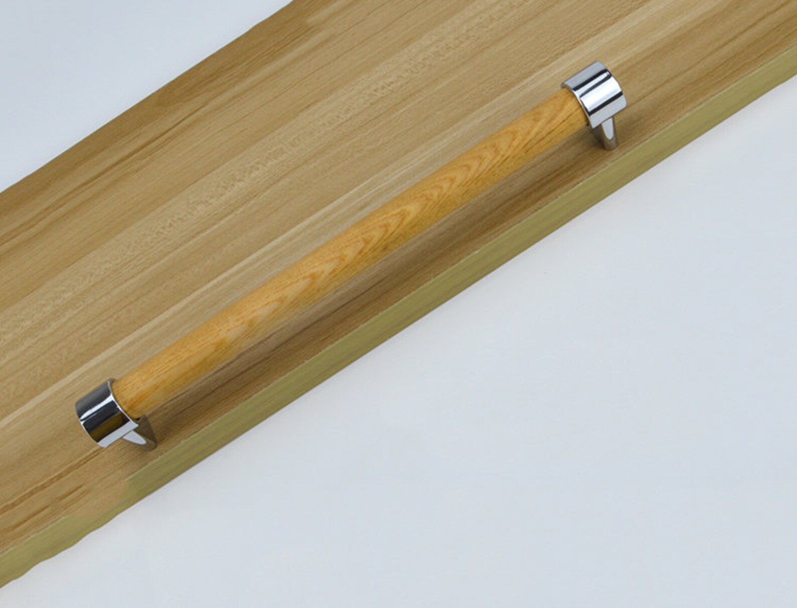 Modern Simple Wood Door Pull Handle Wardrobe Door Pull Handle - Etsy