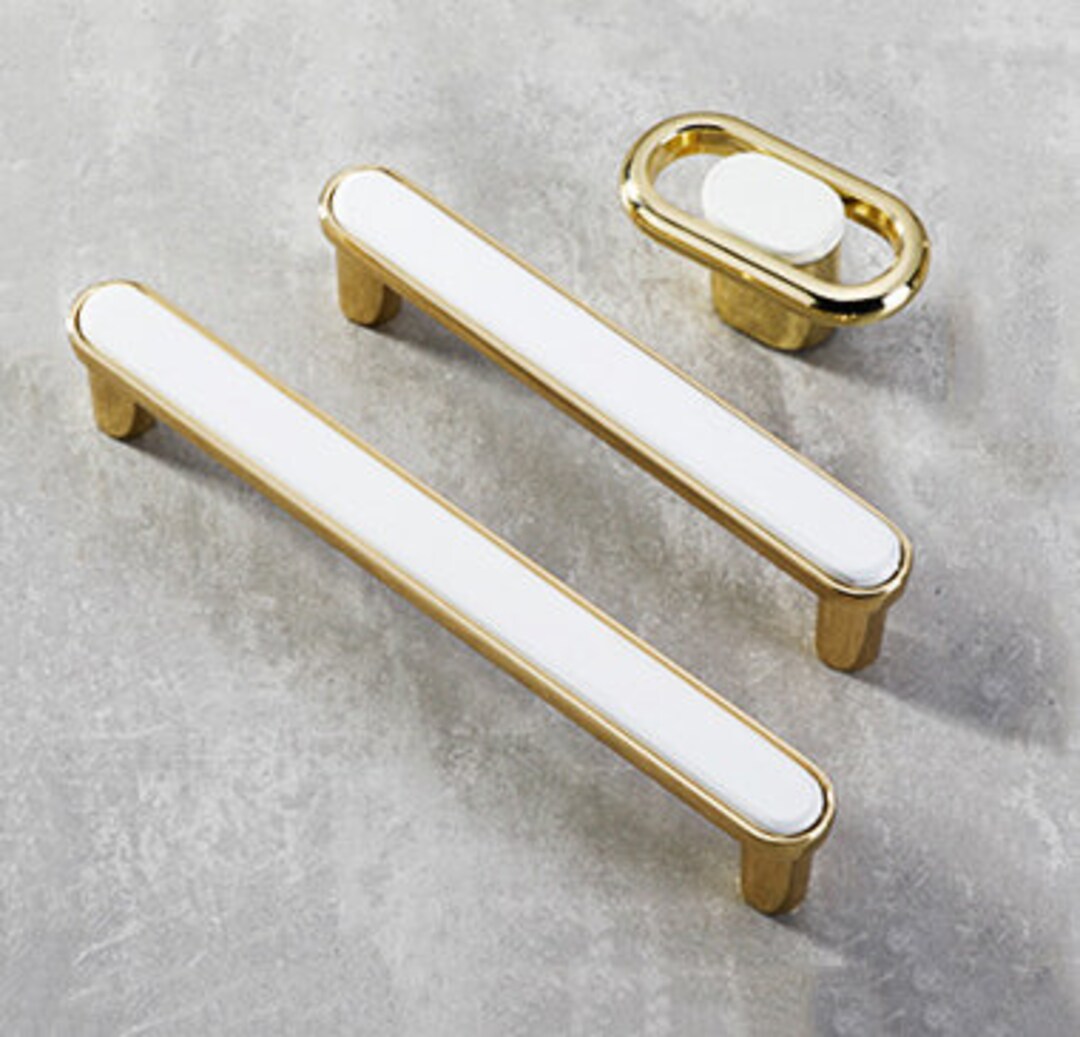 Modern Gold Pull Handle Light Luxury Pull Handle Nordic Cabinet Drawer ...