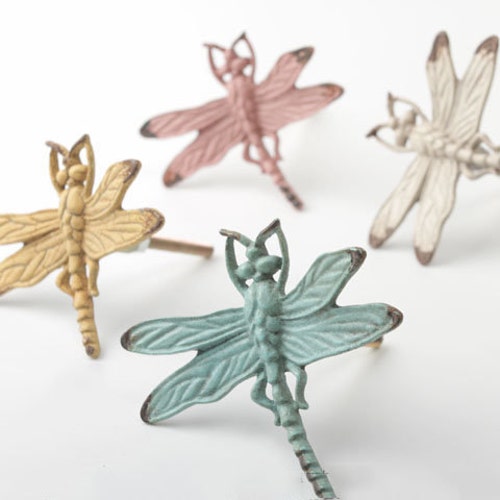 Dragonfly Knob American Door Knob Dresser Knob Wardrobe Knob | Etsy
