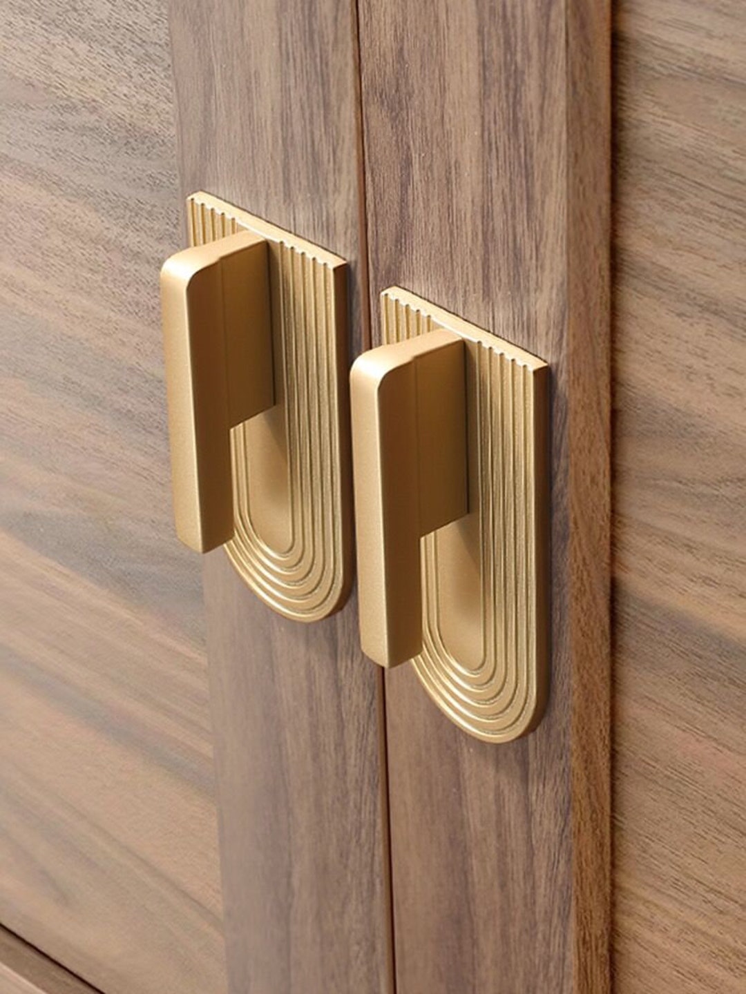 Modern Golden Door Pull Handle Cabinet Pull Handle Modern Simple ...
