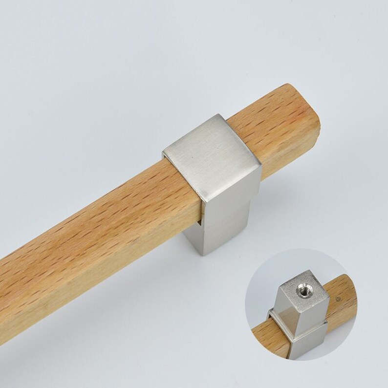 Wood Door Pull Handle Wardrobe Door Pull Handle Cabinet Door - Etsy