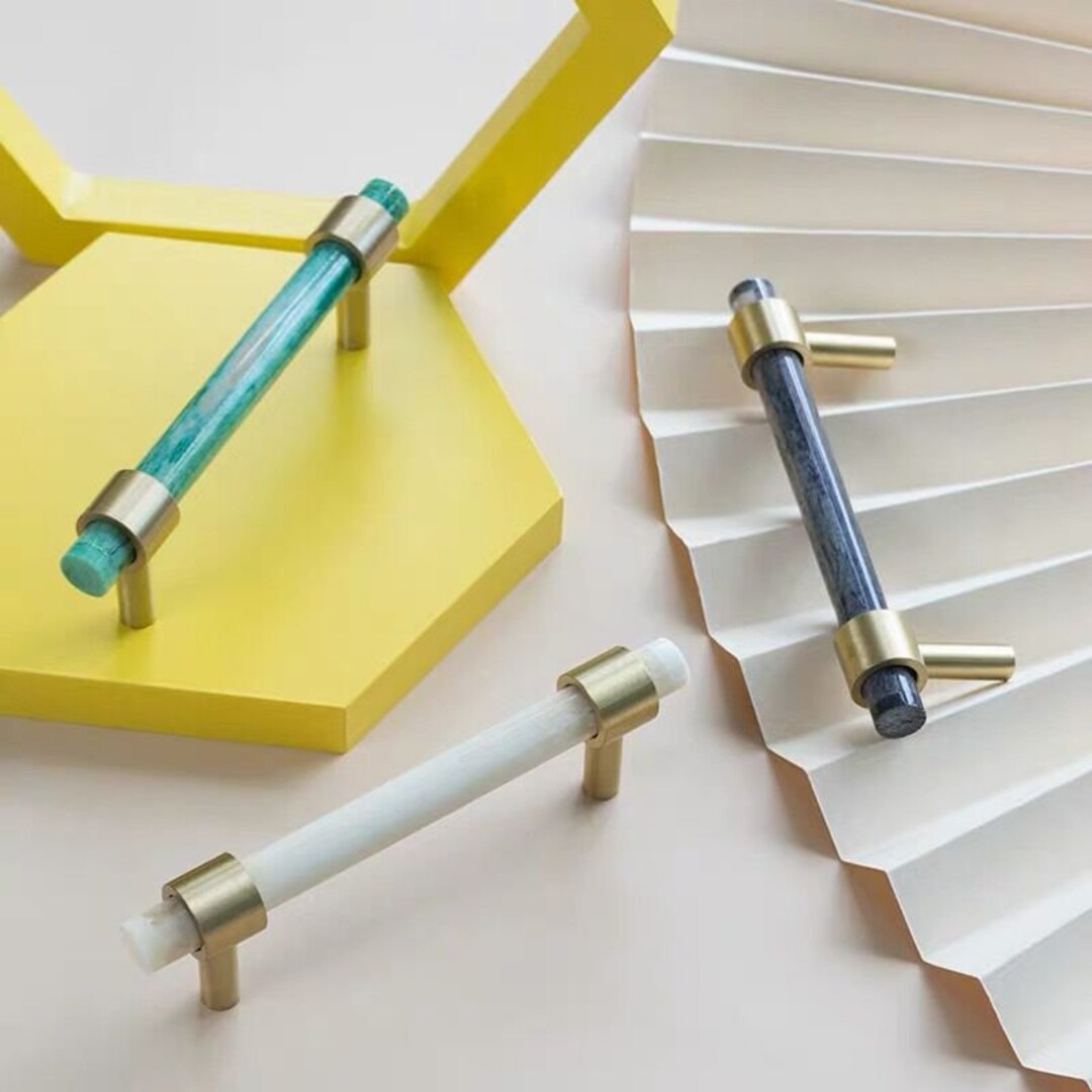 Nordic Luxury INS Retro Pull Handle Bull Bone Brass Pull Handle ...