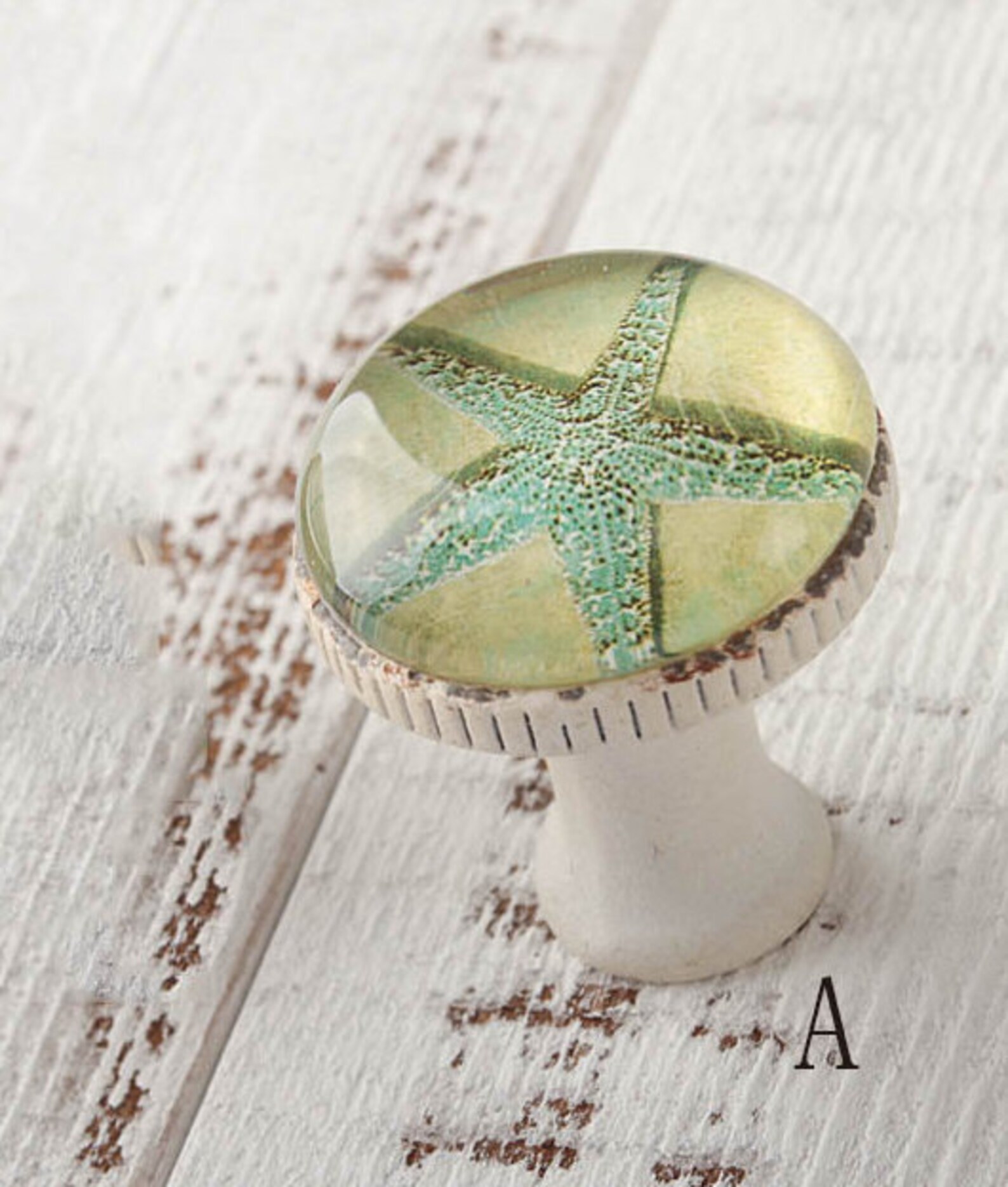 Ivory White Knob Mediterranean Style Simple Knob American | Etsy