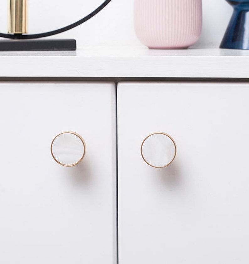 Nordic Wardrobe Brass Door Knob Drawer Knob Modern Furniture - Etsy