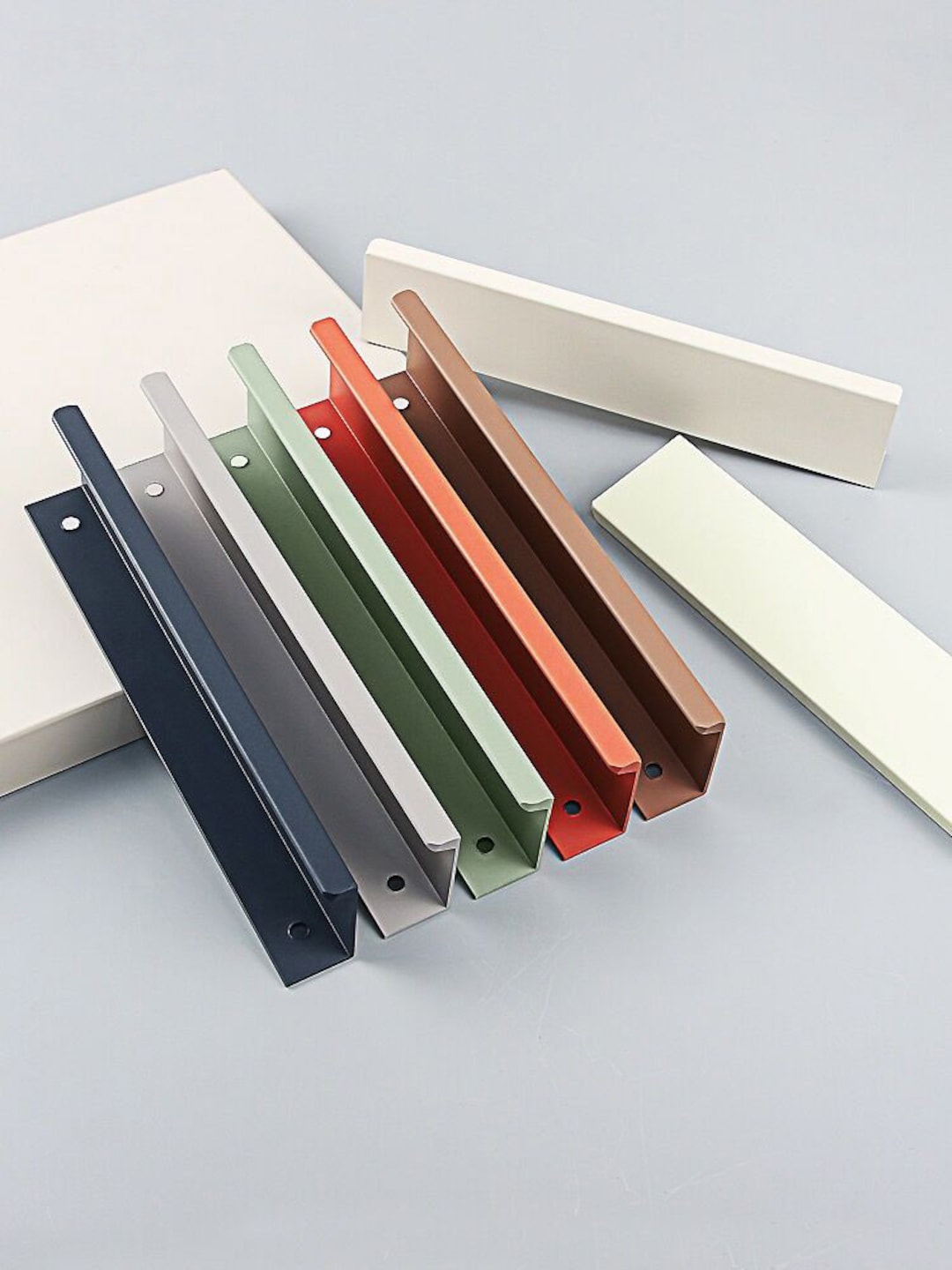Modern Cabinet Wardrobe Cabinet Door Pull Handle Drawer Aluminum Alloy ...