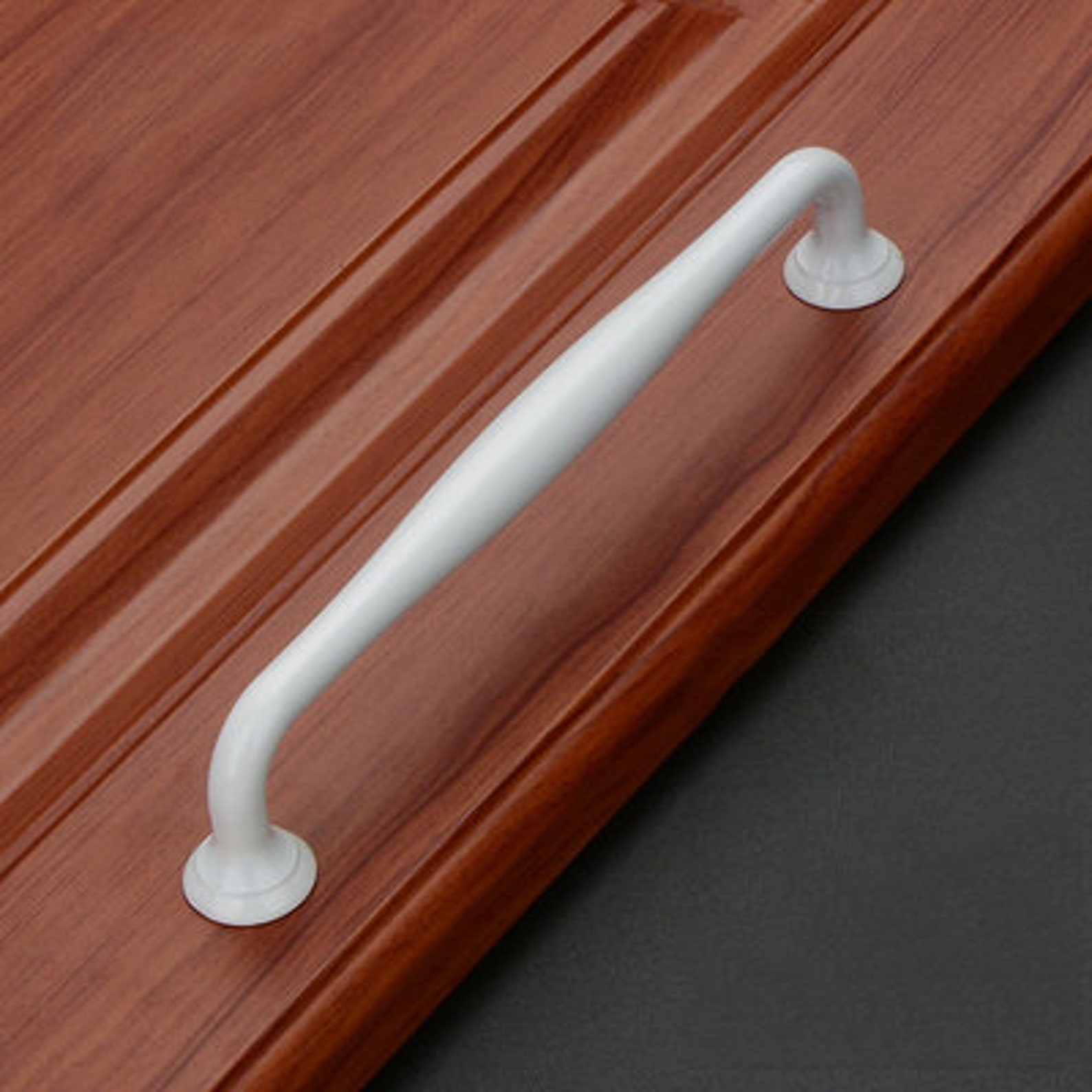 Modern White Drawer Pull Handle Simple Drawer Door Pull Handle - Etsy