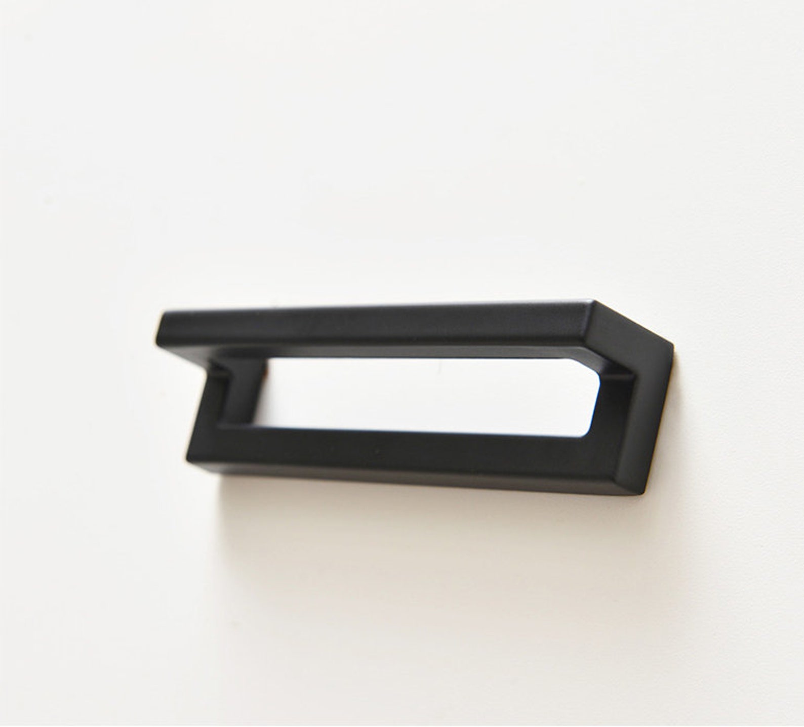 Nordic Black Cabinet Pull Handle Simple Frame Pull Handle Drawer Pull ...