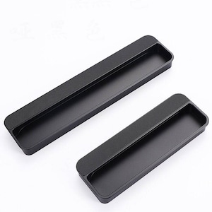 American Wardrobe Embedded Invisible Pull Handle High-grade Black ...