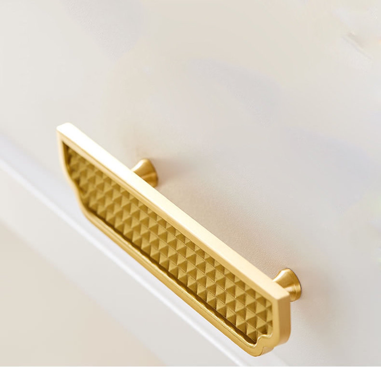 3.78 Solid Brass Wardrobe Cabinet Door Handle New - Etsy